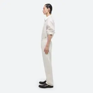 Helmut Lang Cotton Fleece Seatbelt Jogger - Ivory