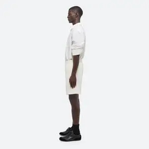 Helmut Lang Cotton Fleece Seatbelt Shorts