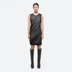 Helmut Lang Jersey Bubble Dress - Black