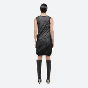 Helmut Lang Jersey Bubble Dress - Black
