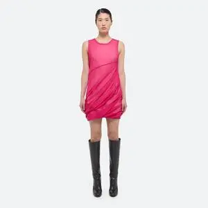 Helmut Lang Silk Bubble Dress