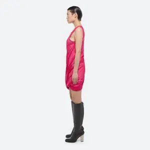 Helmut Lang Silk Bubble Dress