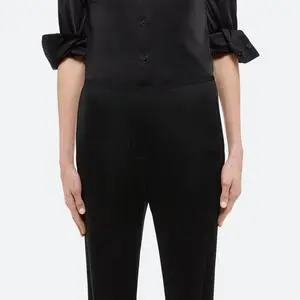 Helmut Lang Fluid Car Trousers - Black