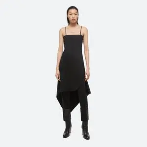 Helmut Lang Scarf Hem Strappy Dress