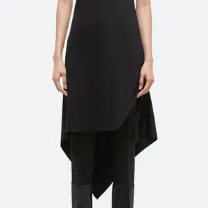 Helmut Lang Scarf Hem Strappy Dress