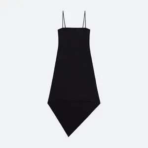 Helmut Lang Scarf Hem Strappy Dress