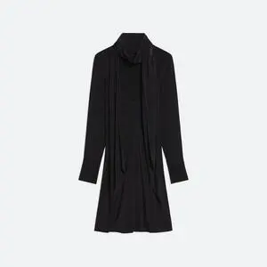 Helmut Lang Silk Scarf Dress