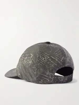 Berluti Scritto-jacquard Twill Baseball Cap