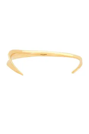 Saint Laurent Gold-tone Metal Choker