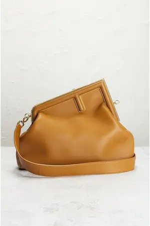 Fendi First Shoulder Bag - Brown