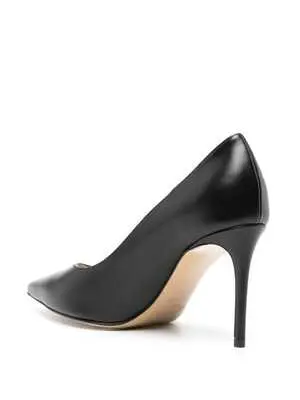 SCAROSSO Greta 90mm Leather Pumps