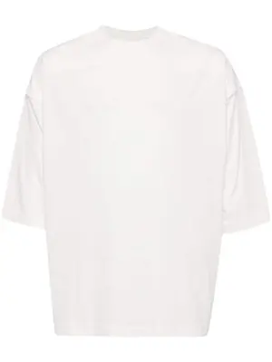 CROQUIS Crew-neck Cotton T-shirt