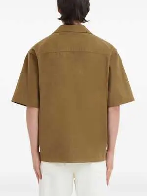 Marni Logo-embroidered Cotton Shirt