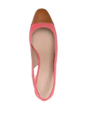 SCAROSSO Miranda 65mm Slingback Pumps - Pink