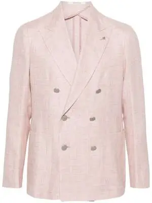 Tagliatore Mélange Double-breasted Blazer
