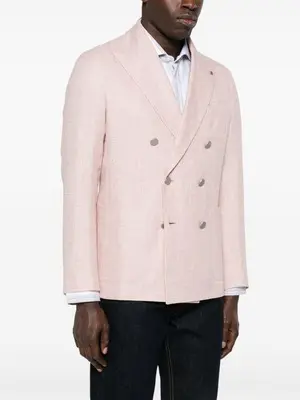 Tagliatore Mélange Double-breasted Blazer