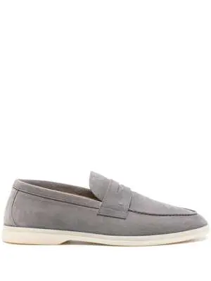 SCAROSSO Luciano Penny Loafers - Grey