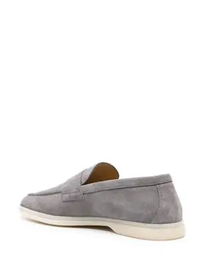 SCAROSSO Luciano Penny Loafers - Grey