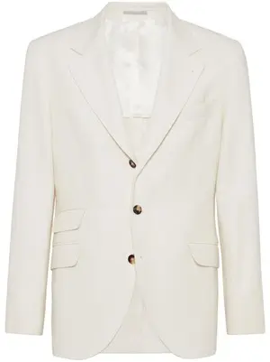Brunello Cucinelli White Tuxedos