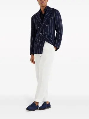 Brunello Cucinelli Patterned-jacquard Long-sleeve Shirt