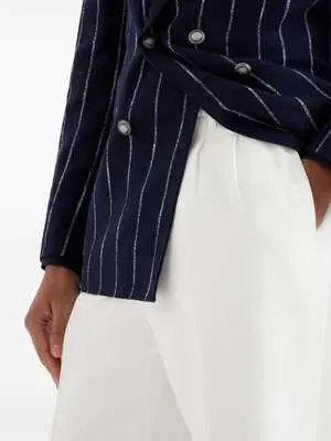 Brunello Cucinelli Straight-leg Cotton Trousers