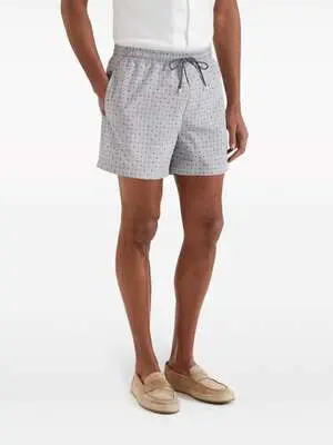 Brunello Cucinelli Graphic-print Swim Shorts