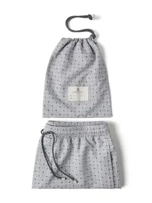Brunello Cucinelli Graphic-print Swim Shorts