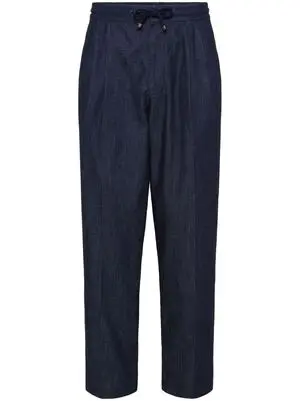 Brunello Cucinelli Straight-leg Chambray Jeans