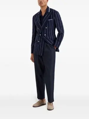 Brunello Cucinelli Straight-leg Chambray Jeans