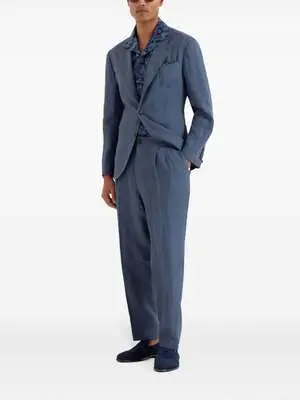 Brunello Cucinelli Paisley-print Cotton Shirt