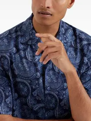 Brunello Cucinelli Paisley-print Cotton Shirt