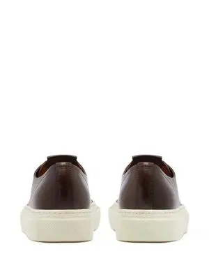 BUTTERO® Leather Sneakers - Brown