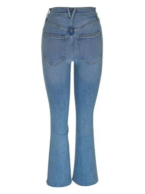 Veronica Beard High-rise Flared Jeans - Blue
