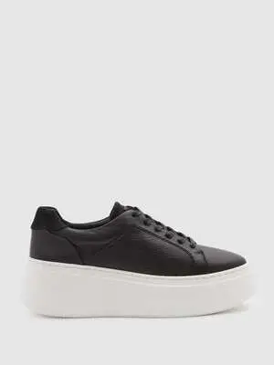 Reiss Platform Sneakers For Women
