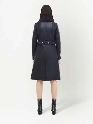 COURREGES Reedition Vinyl Trenchcoat - Blue