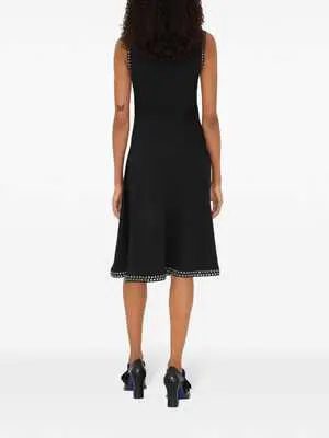 Burberry Eyelet-trim Satin Dress