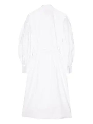 Carolina Herrera Tied-waist Cotton Shirtdress