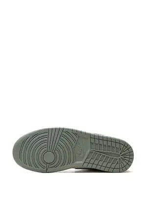 JORDAN Air 1 Mid Jade Smoke Sneakers - Green