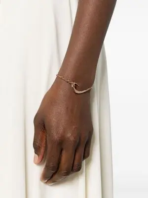 SHAUN LEANE 18kt Rose Gold Vermeil Hook Bracelet