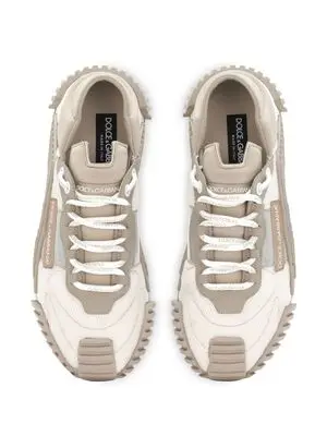 Dolce & Gabbana Panelled Sneakers - White