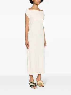 Loulou De Saison Martial Cotton Midi Dress