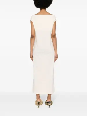 Loulou De Saison Martial Cotton Midi Dress