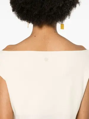 Loulou De Saison Martial Cotton Midi Dress