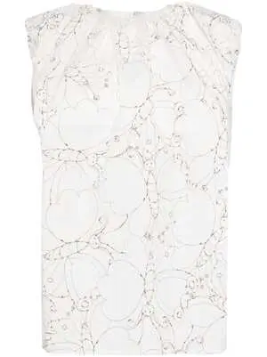 JNBY Butterfly-print Top