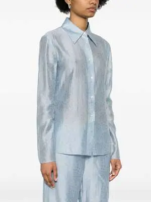 Rodebjer Carmen Floral-embroidered Shirt
