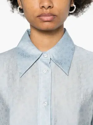 Rodebjer Carmen Floral-embroidered Shirt