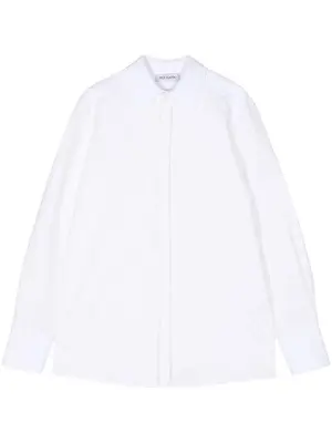 Dice Kayek Pointed-collar Cotton Shirt