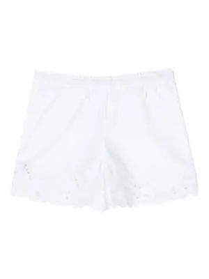 Dice Kayek Embroidered Cotton Shorts