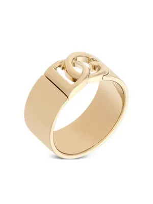 Dolce & Gabbana Dg Cut-out Band Ring - Gold