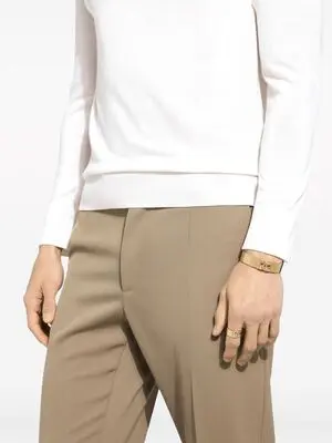 Dolce & Gabbana Dg Cut-out Band Ring - Gold